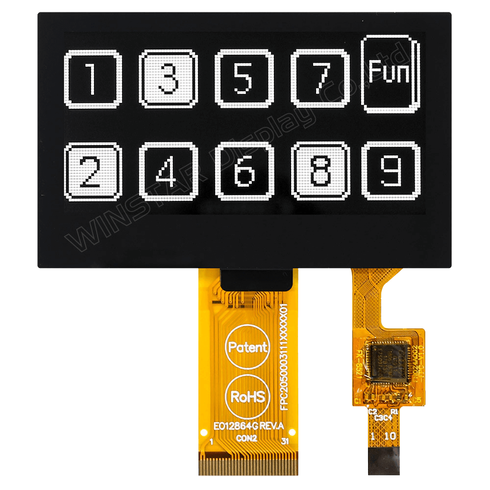 WEO012864GWPP3D00000 - Winstar Longlife OLED graphic display module ...
