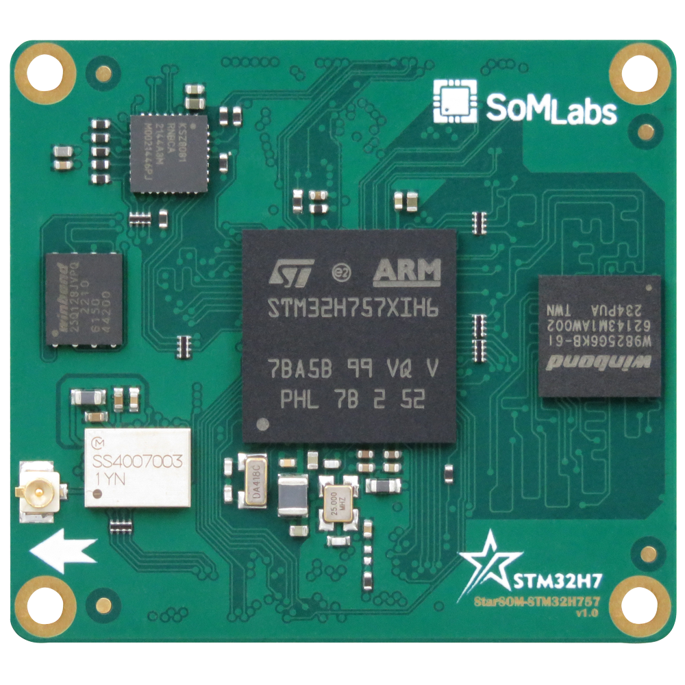 StarSOM-STM32H757 SLS05 SoMLabs | Unisystem - Display Supplier ...